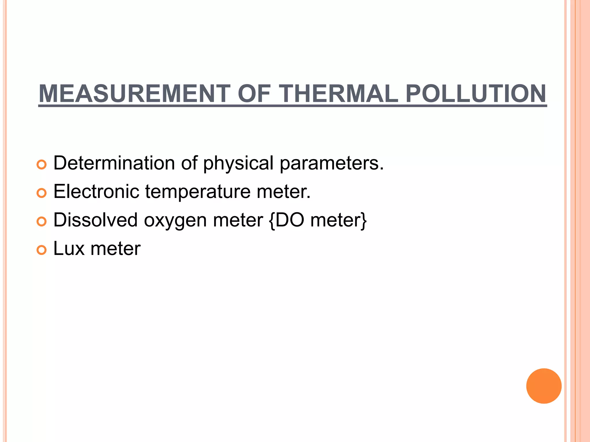 Thermal pollution | PPT