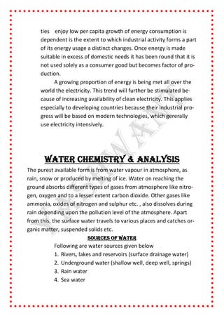 Thermal power house chemistry at DVC BANJHEDIH, KODERMA, JHARKHAND by ...
