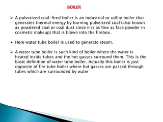 Thermal power plant | PPTX