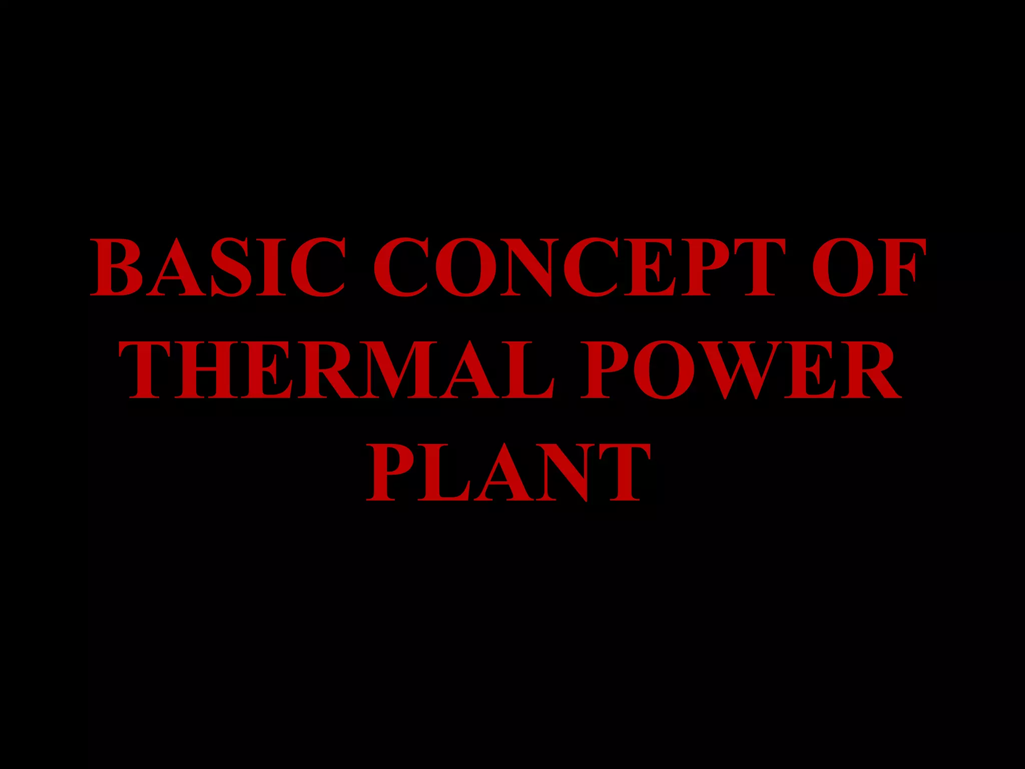 THERMAL POWER PLANT .ppt