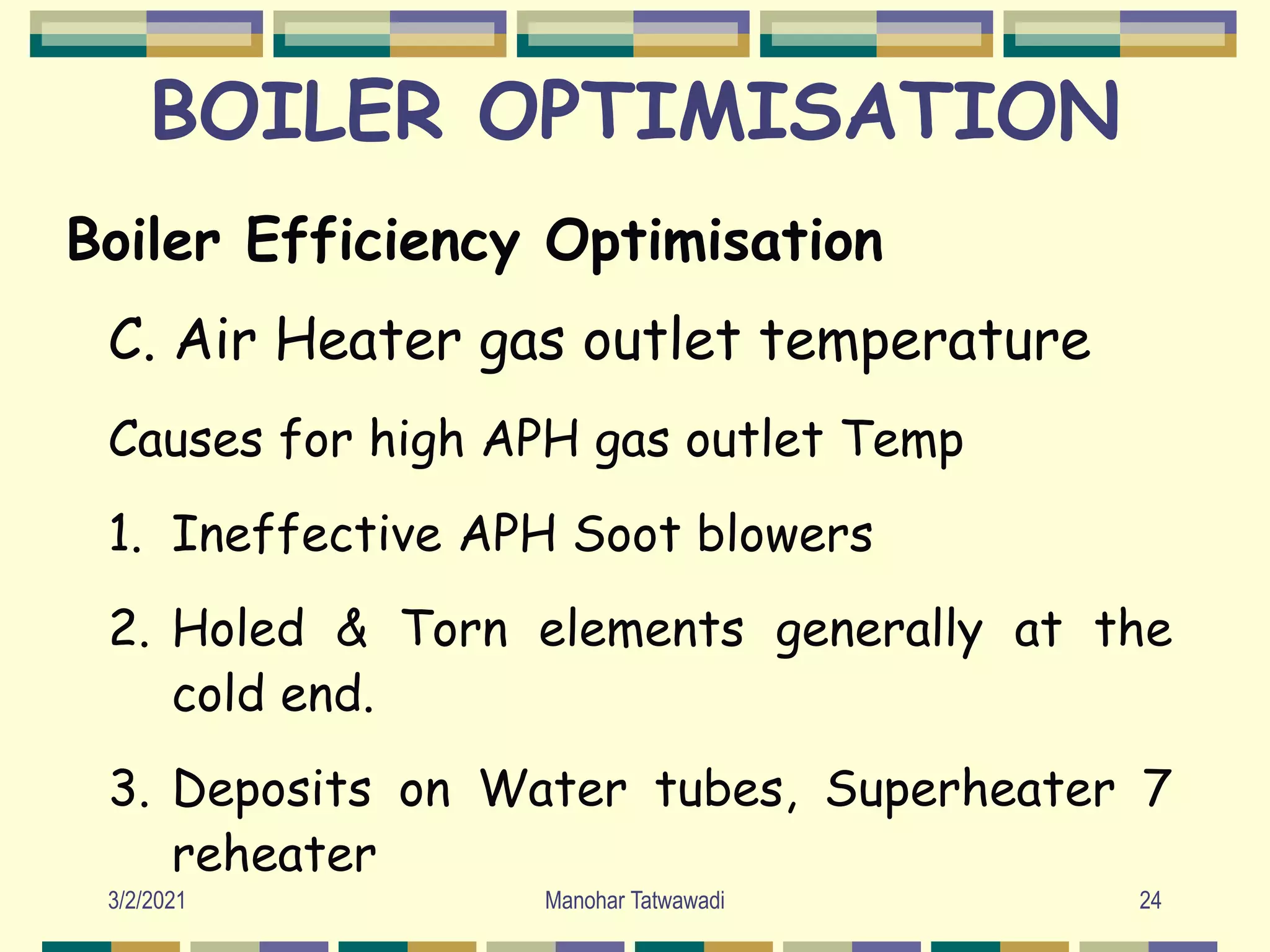 Thermal power plant efficiency | PPTX