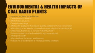 Thermal power plant pollution and cotrol techniques | PPTX