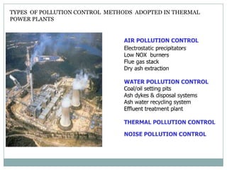 Control Of Thermal Pollution
