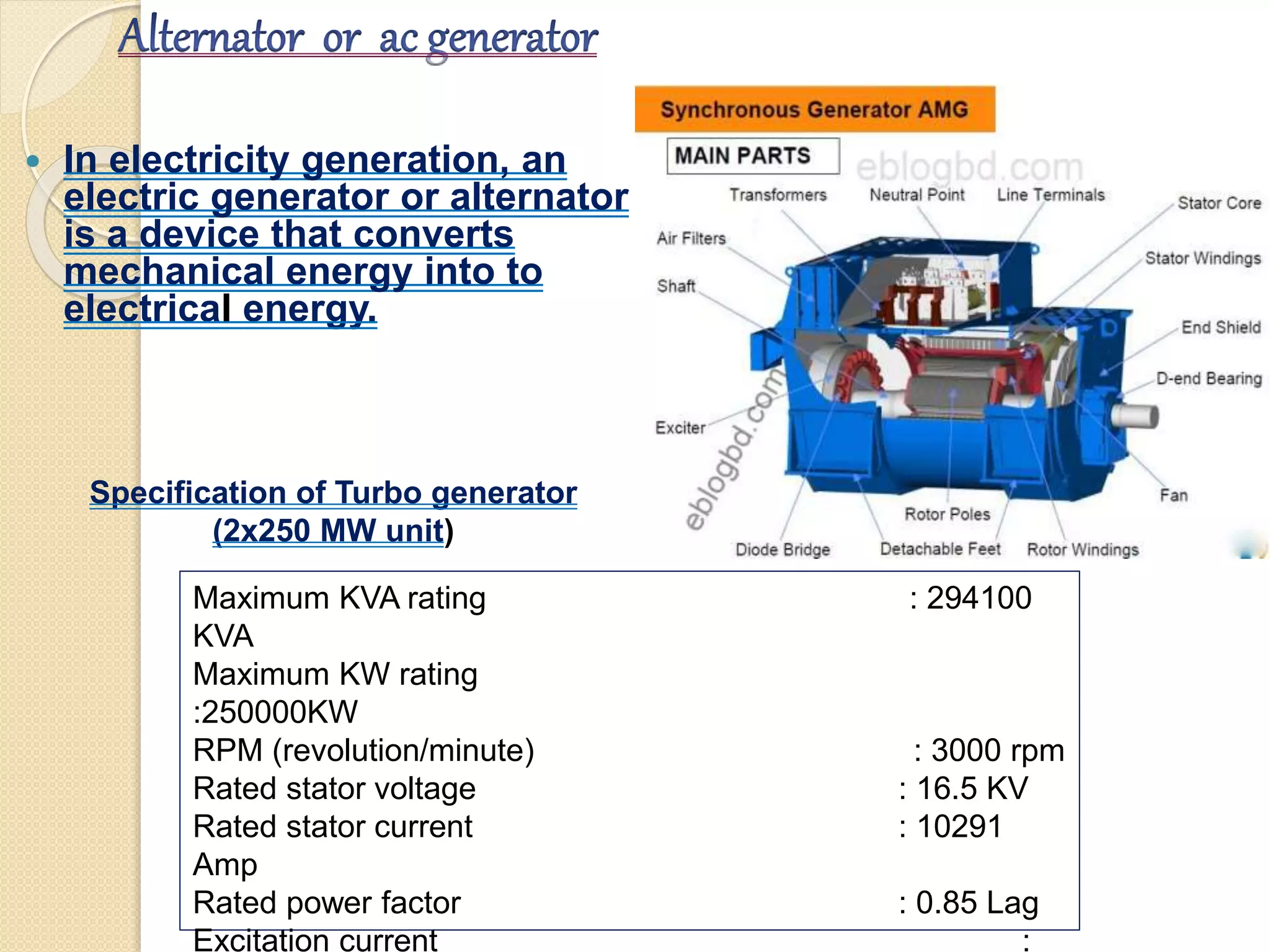 Thermal power plant ppt | PPTX