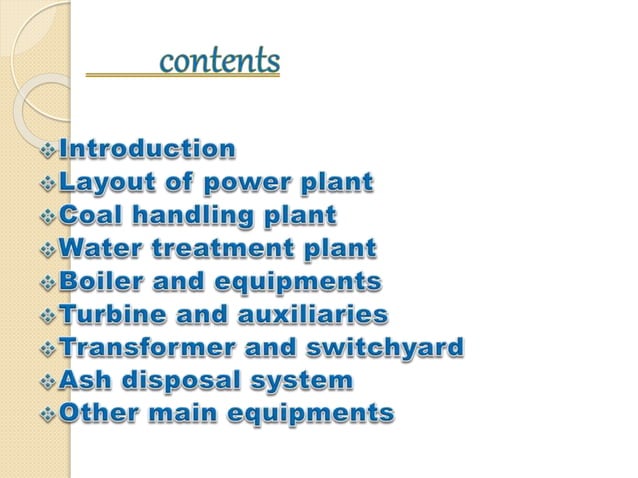 Thermal power plant ppt | PPTX