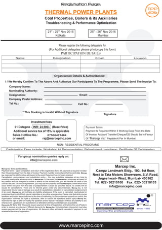 Thermal Power Plants; Coal Properties, Boiler & its Auxiliaries | PDF