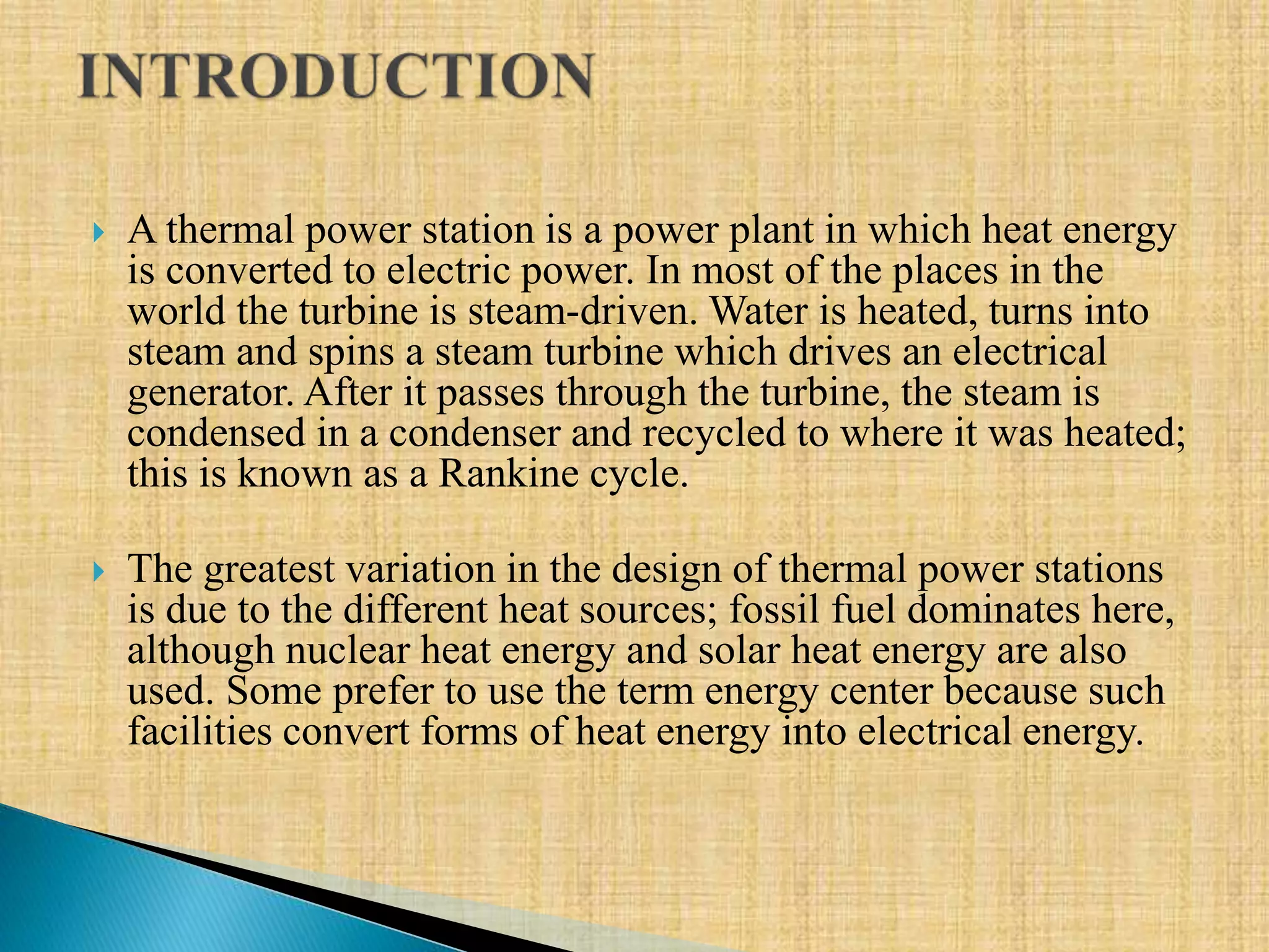 Thermal power plant seminar ppt | PPTX