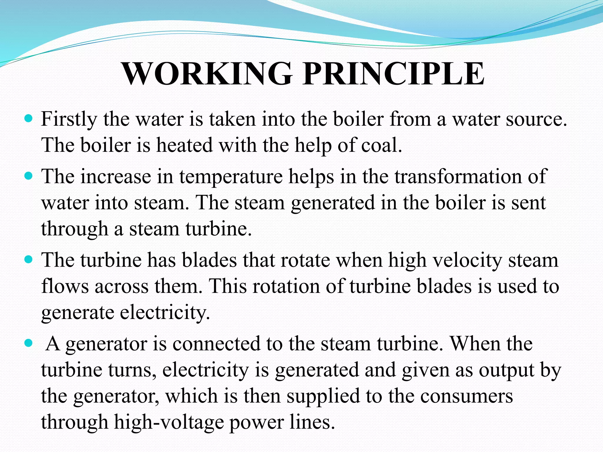 Thermal power plant ppt | PPTX