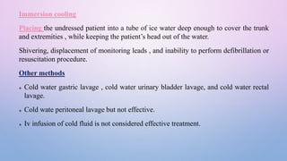 THERMAL EMERGENCIES.POWER POINT PRESENTATION | PPTX