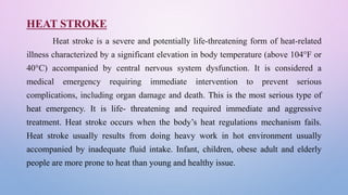 THERMAL EMERGENCIES.POWER POINT PRESENTATION | PPTX