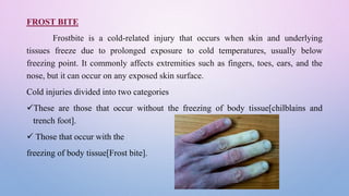 THERMAL EMERGENCIES.POWER POINT PRESENTATION | PPTX