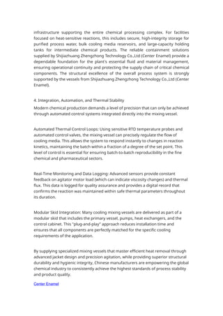 Thermal Precision China's Advanced Mixing Vessels for Efficient Heat ...