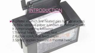 Thermal printer | PPTX
