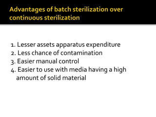 Thermal processing of food - batch and continuous-Dr KG/KCET | PPTX