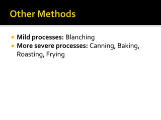 Thermal processing of food - batch and continuous-Dr KG/KCET | PPTX ...