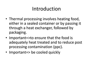Thermal processing (Proses Termal) | PPTX