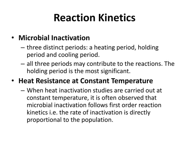 Thermal processing (Proses Termal) | PPTX