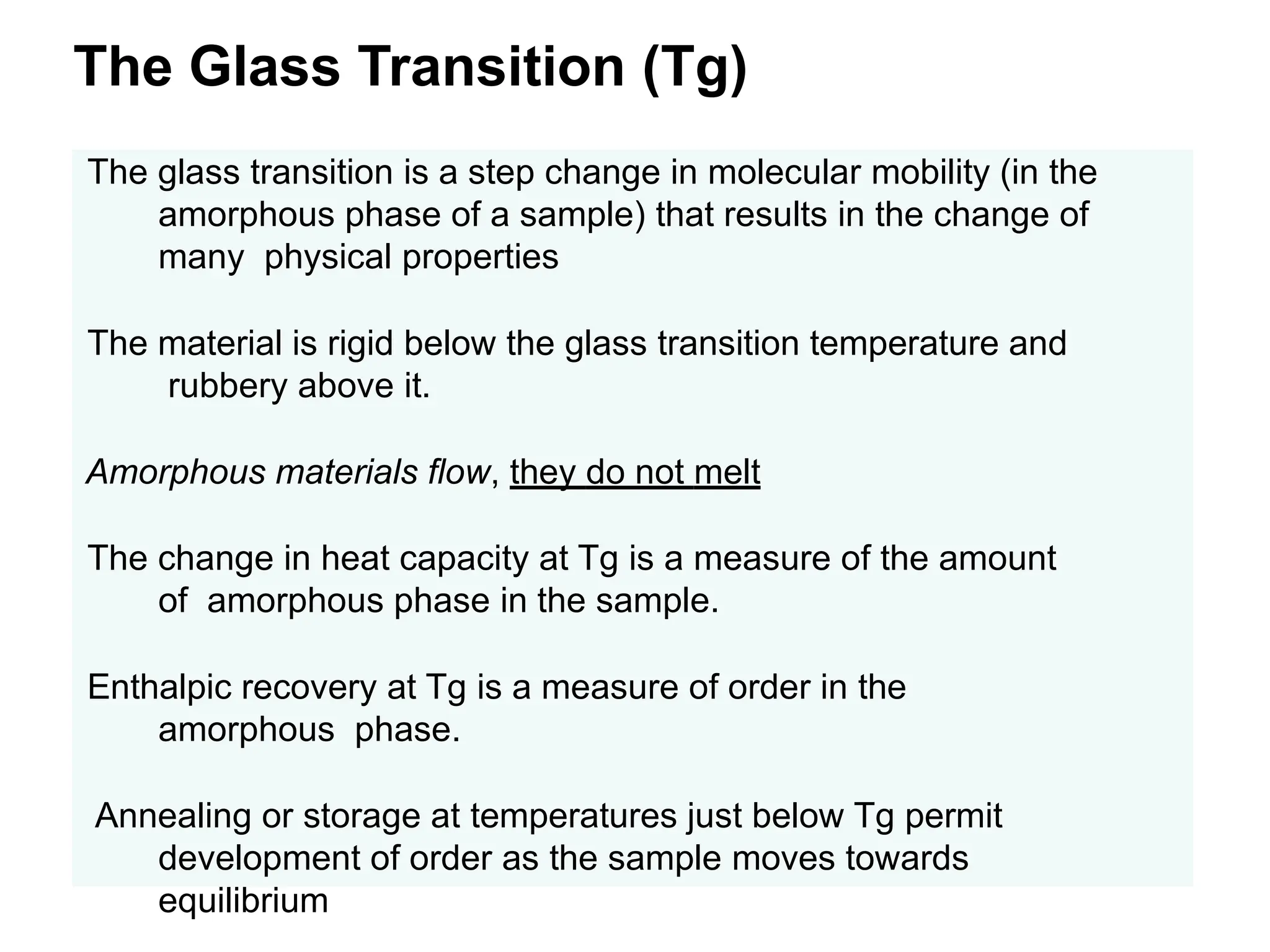 Thermal Properties of polymers presentation | PPTX