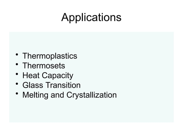 Thermal Properties of polymers presentation | PPTX