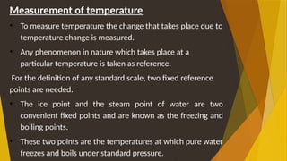 Thermal Properties of matter and engineering | PPT