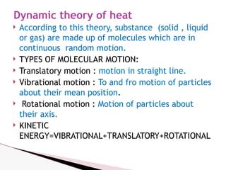 Powerpoint presentation on THERMAL PROPERTIES OF MATTER.pptx