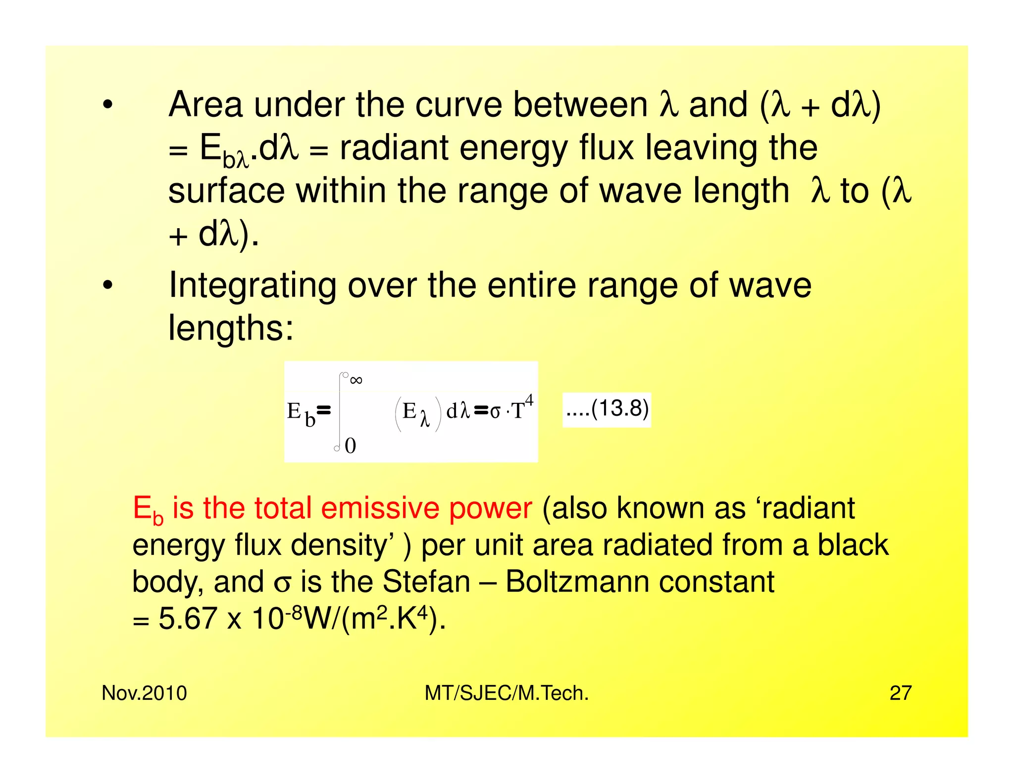 Thermal Radiation-I - Basic properties and Laws | PDF