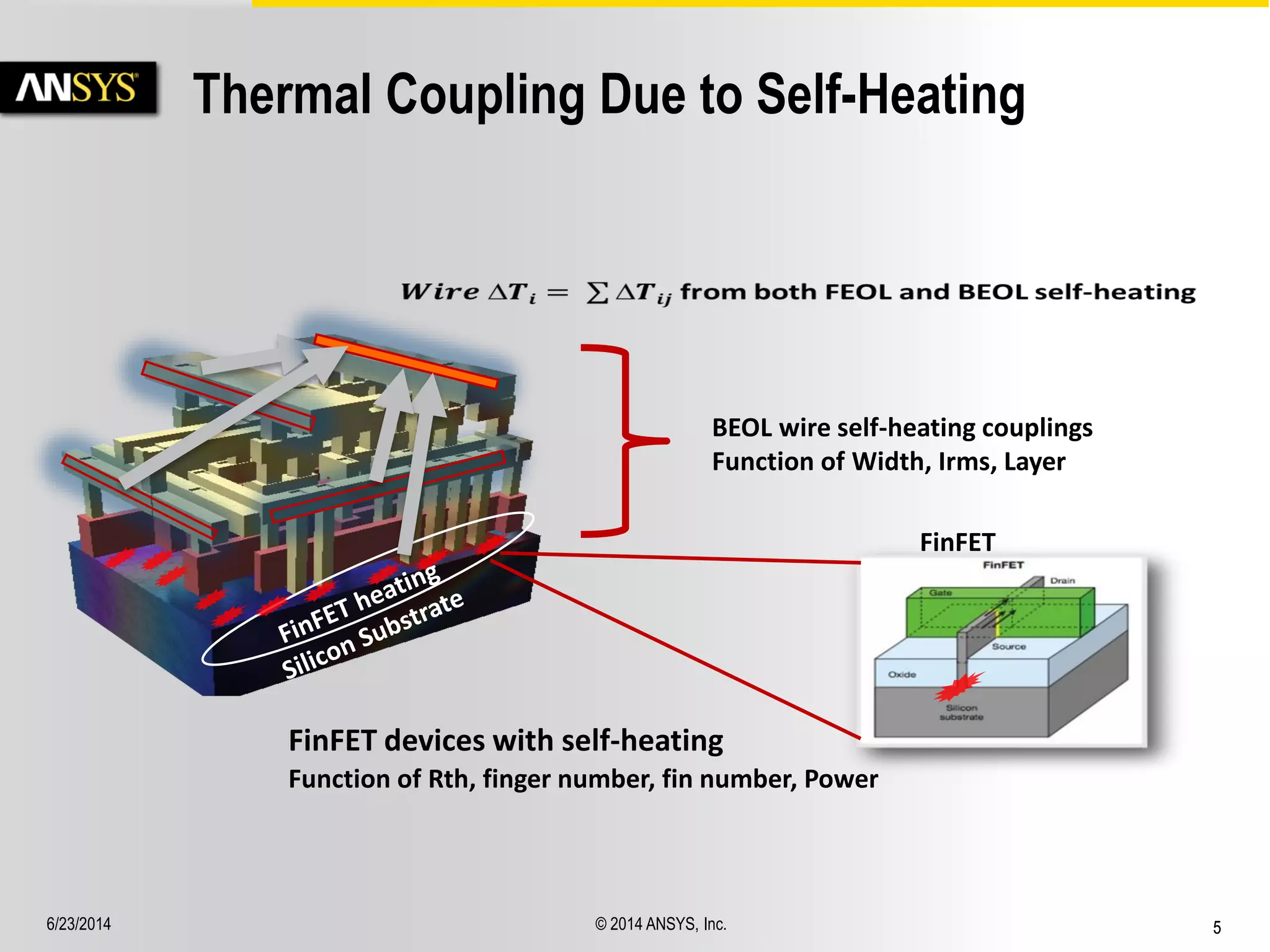 Thermal Reliability for FinFET based Designs | PDF