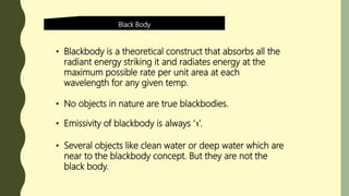 Thermal remote sensing | PPTX