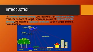 Thermal remote sensing | PPTX