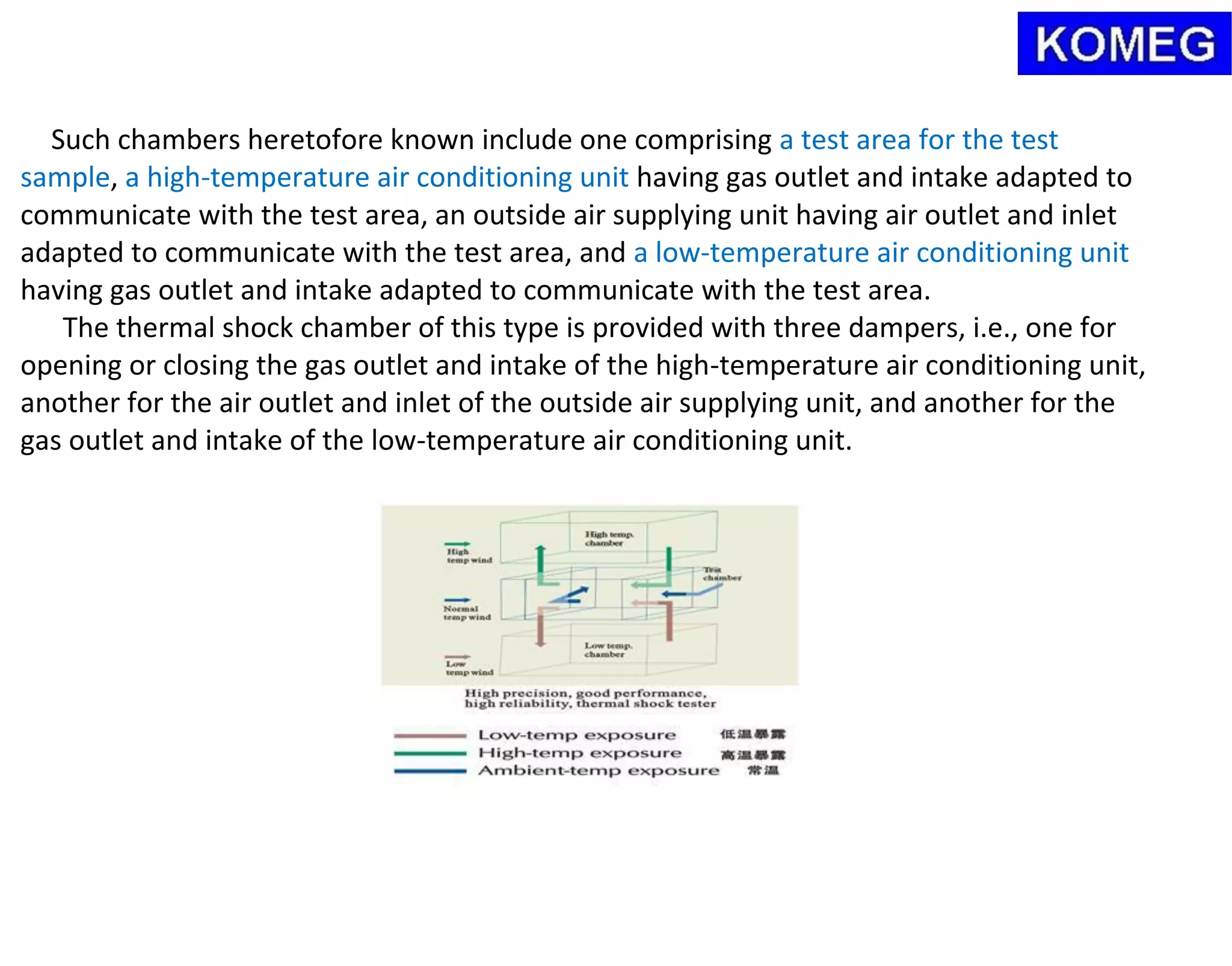 Thermal shock chamber (3 zone and 2-zone type) | PDF