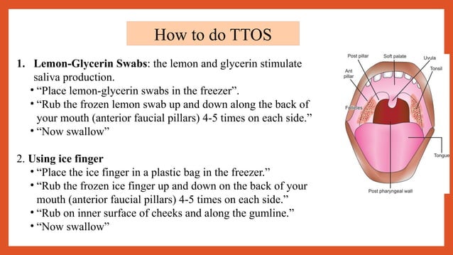 thermal Tactile oral stimulation (TTOS).pptx | Ear, Nose and Throat ...