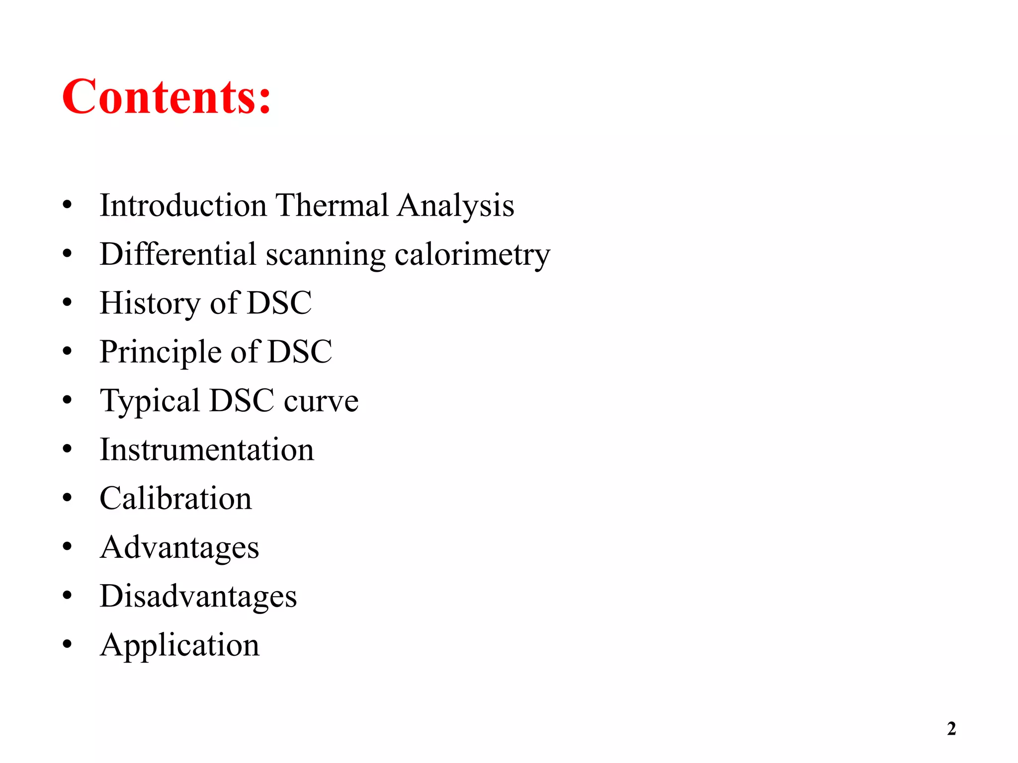 THERMAL TECHNIQUE AND DIFFERENTIAL SCANNING CALORIMETRY | PPTX