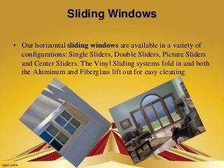 Thermal window types