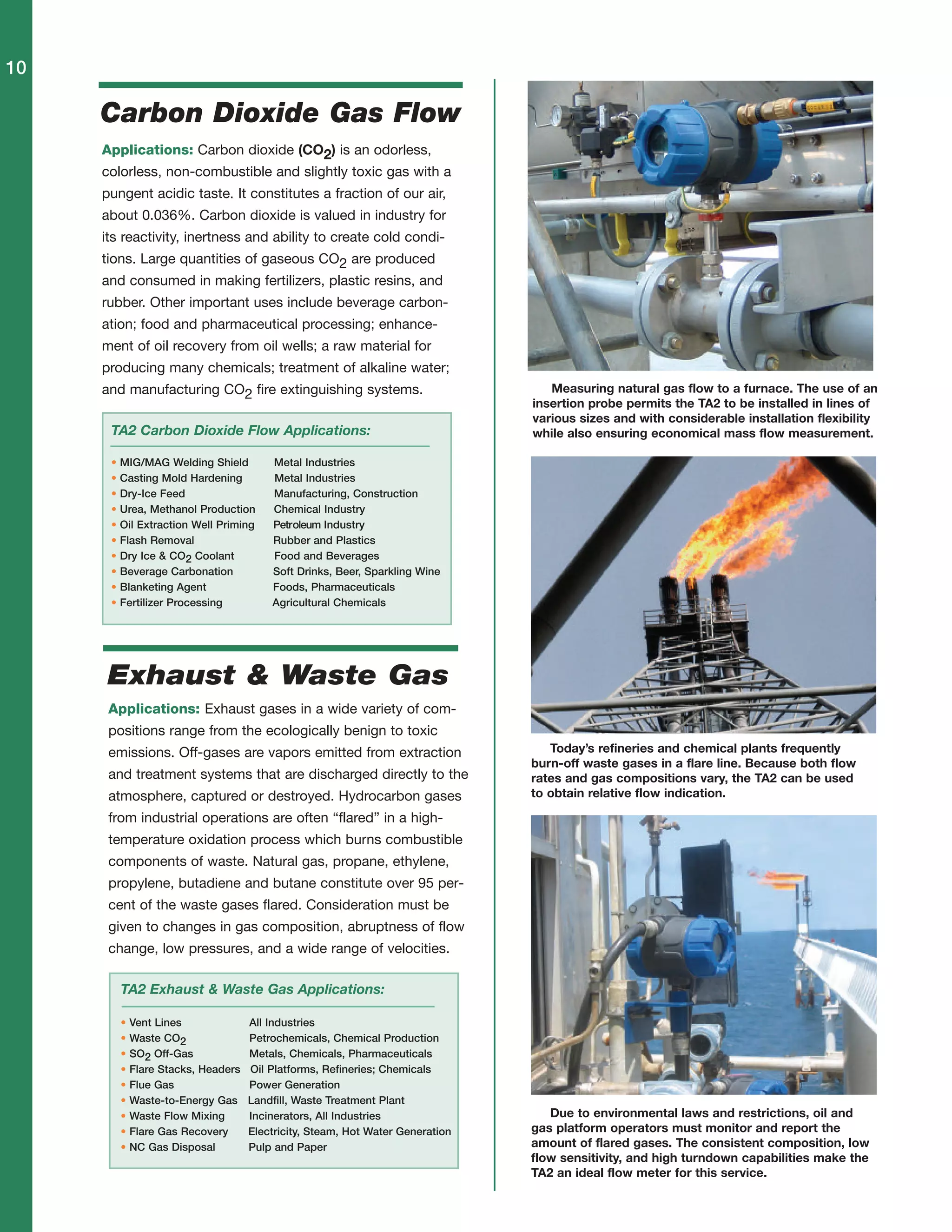 Thermal Dispersion Mass Flow Measurement | PDF | Chemistry | Science