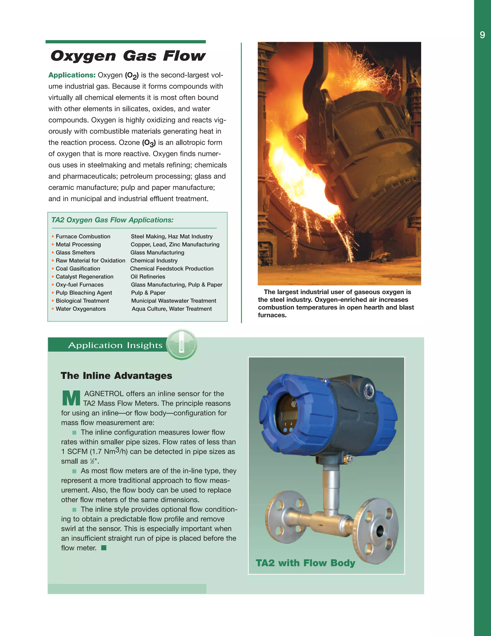 Thermal Dispersion Mass Flow Measurement | PDF | Chemistry | Science