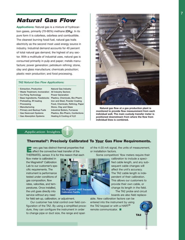 Thermal Dispersion Mass Flow Measurement | PDF
