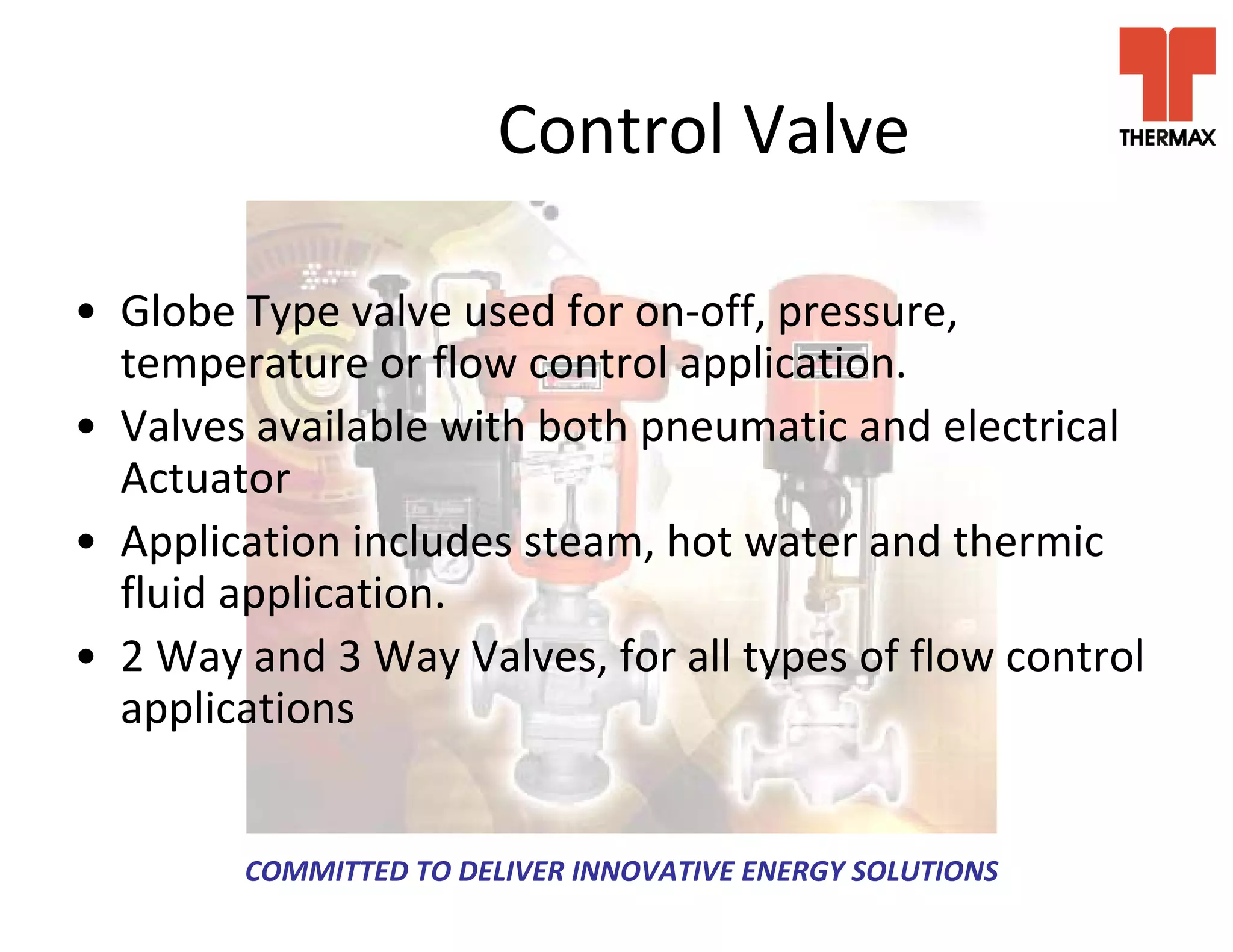 Thermax control-valve-presentation | PDF