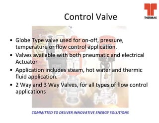 Thermax control-valve-presentation | PDF | Technology & Computing