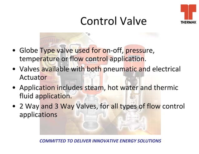 Thermax control-valve-presentation | PDF | Technology & Computing