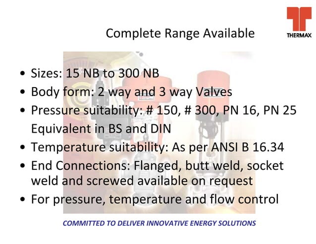 Thermax control-valve-presentation | PDF | Technology & Computing