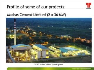 Thermax power generation group | PPT | Power and Energy Industry ...