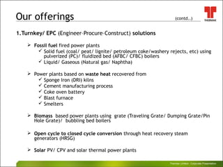 Thermax power generation group | PPT | Power and Energy Industry ...