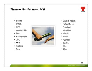 Thermax Cooling - VAM chiler | PDF