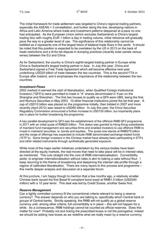 The RMB in Global Markets | PDF