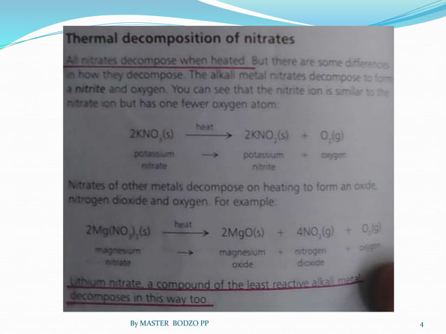 Therm decomposition to extrxn of metals | PPT