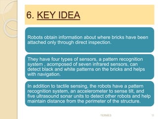 Termes - Termite inspired robots that can build for us. | PPT
