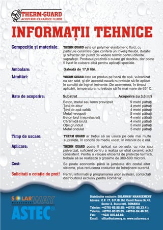 Astec Romanian Language Brochure | PDF | Europe Travel | Travel Locations