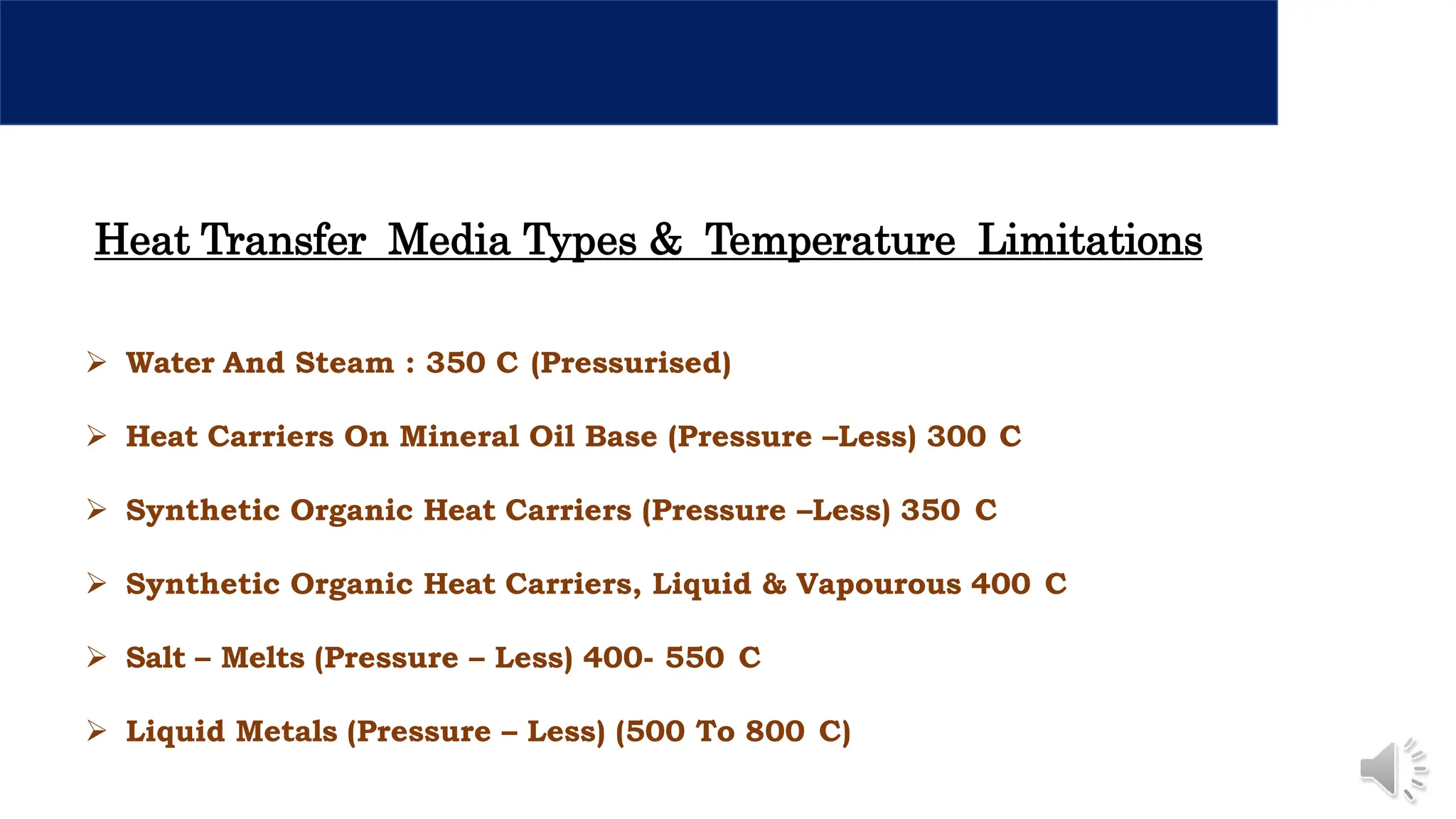 Thermic fluids properties and comparison of commercial thermic fluids ...