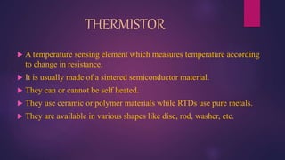 Thermistor | PPTX