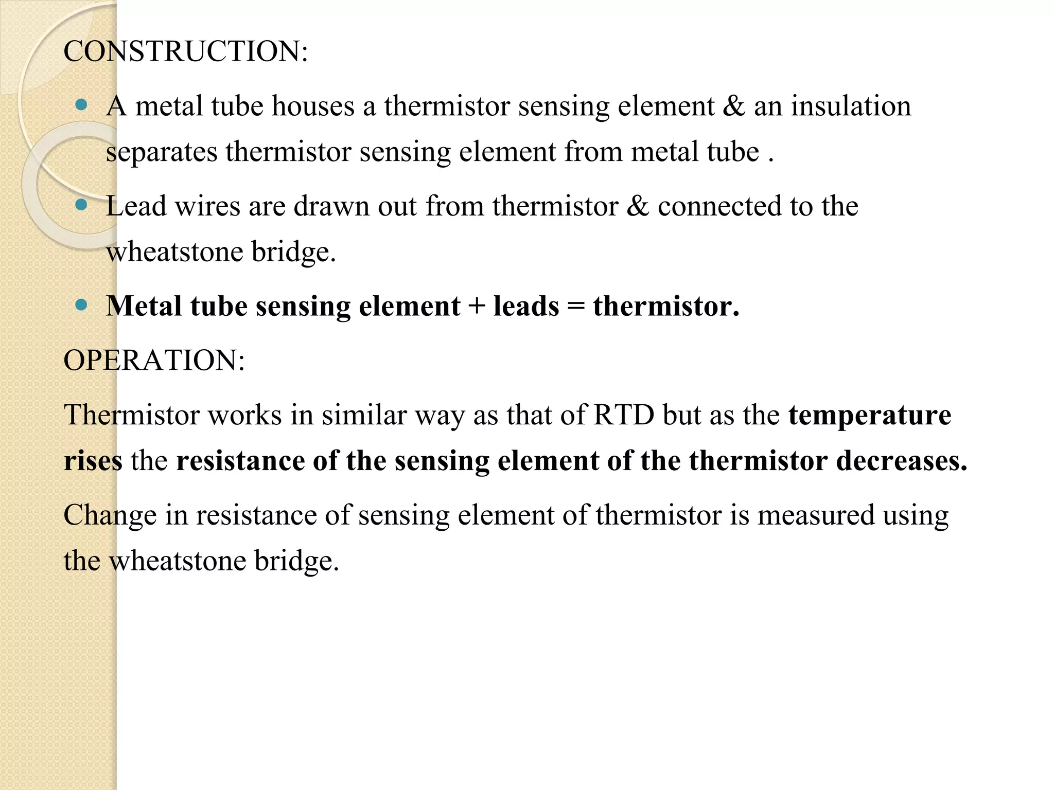 Thermistor | PPTX